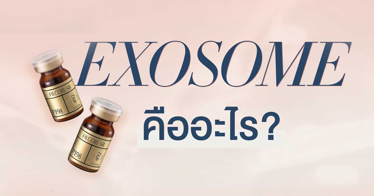 Exosome คืออะไร ดีจริงไหม มีตัวไหนบ้าง หมอต้าร์สรุปให้