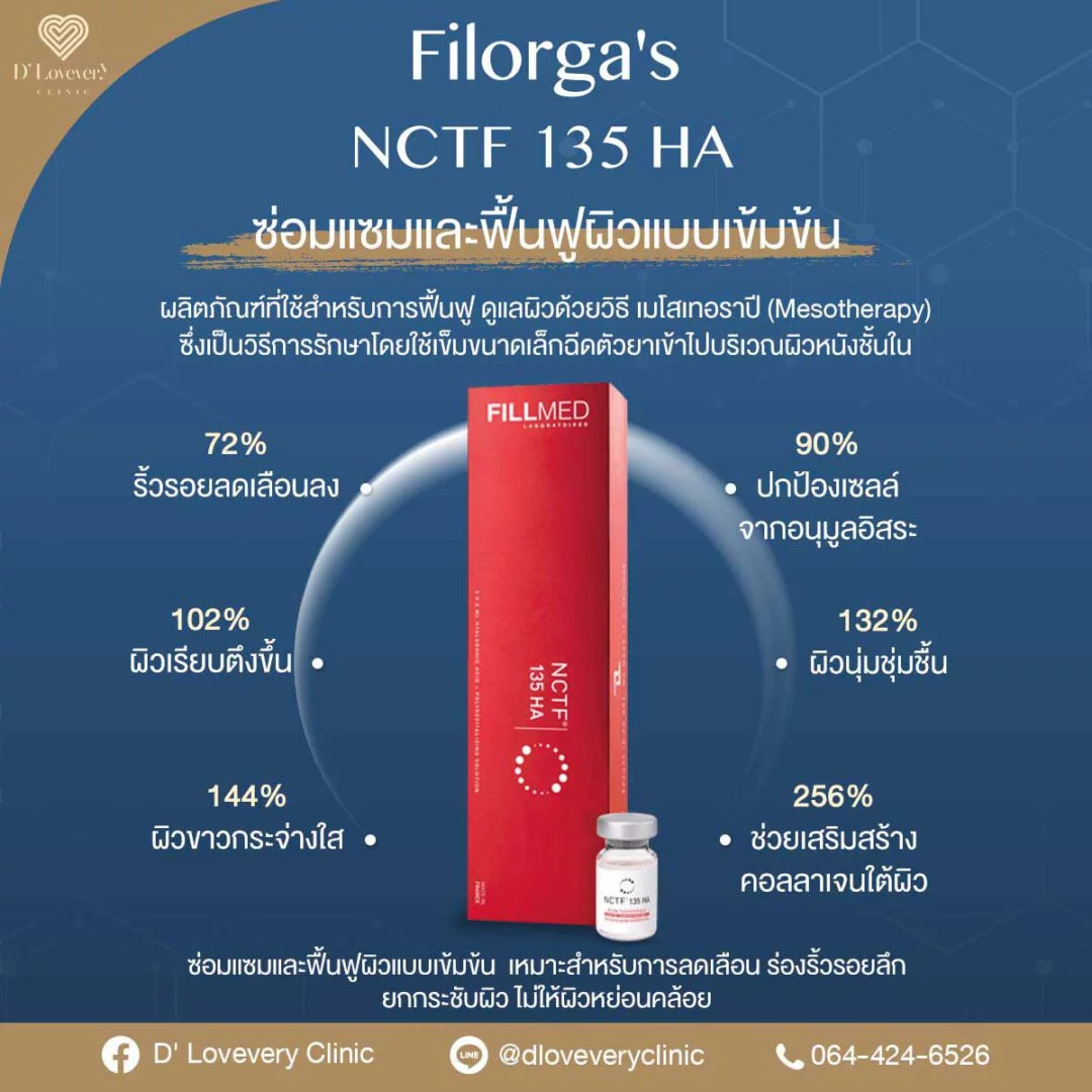 NCTF 135 HA คือะไร ราคาเท่าไหร่ - D’ Lovevery Clinic